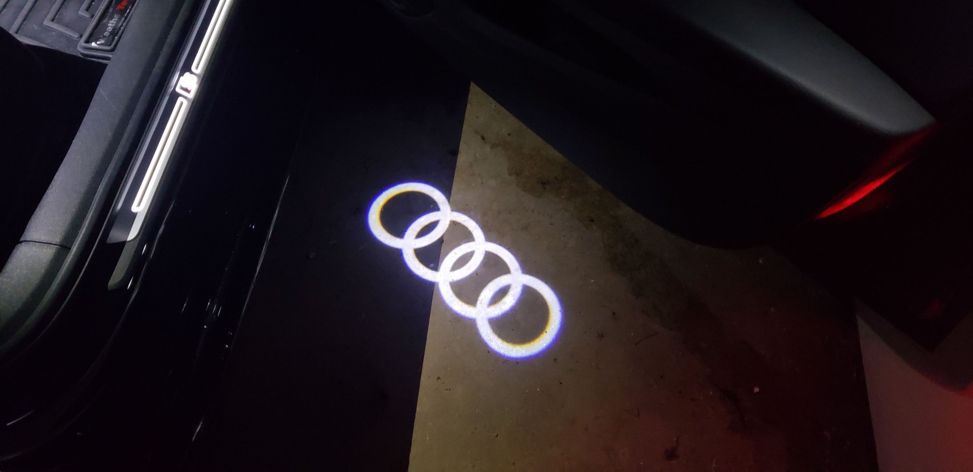 Audi Rings Door Projector - AudiWorld Forums