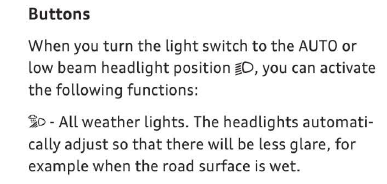 Extra LED light comes on when steering wheel turned! - AudiWorld Forums