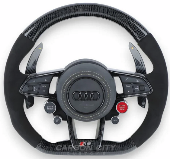 Carbon fiber steering wheel, with buttons? - AudiWorld Forums