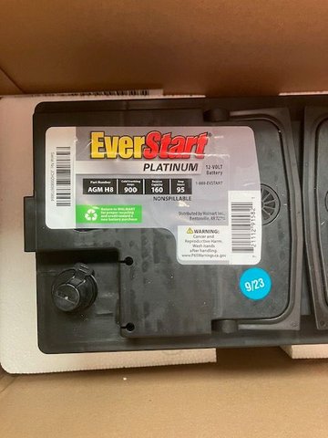 Walmart H8 EverStart Platinum AGM battery - AudiWorld Forums
