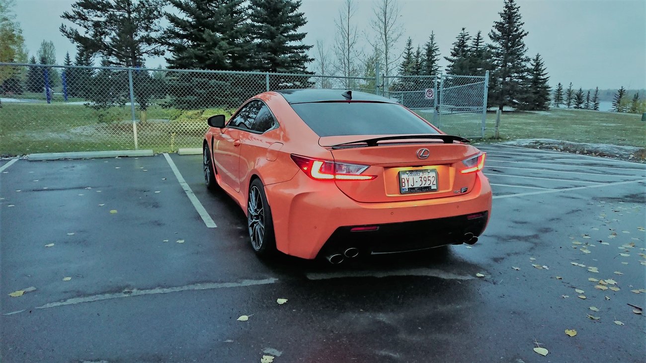 Lexus RC F - Cold and gloomy fall day photography | Lexus Enthusiast