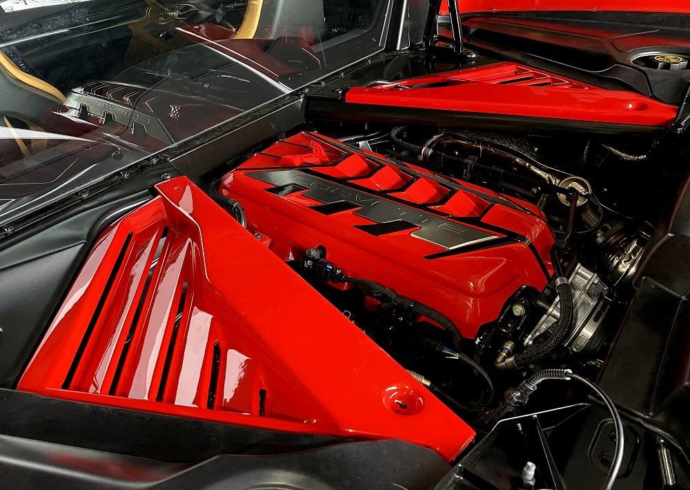 FS (For Sale) $70 OFF on 2020-2024 C8 Corvette Engine Bay Compartment Filler Covers ...