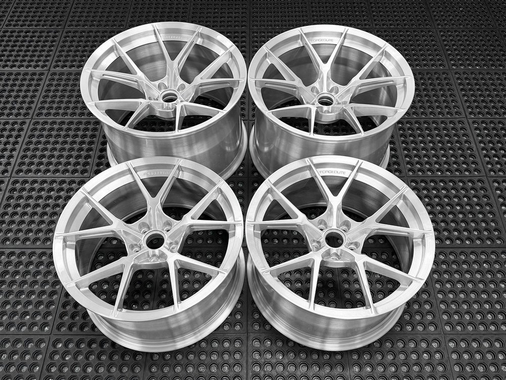 In stock edy to ship - Forgedlite MC5 & MC2 Brushed Aluminum C8 Z06 ...