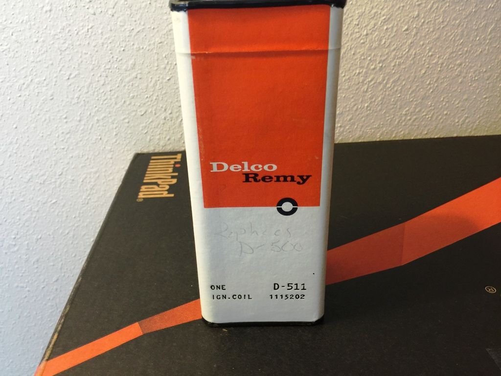 NOS Ignition Coil Part # 1115202 D-511 - CorvetteForum - Chevrolet ...
