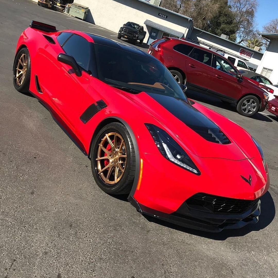 Bronze wheels on Admiral Blue - CorvetteForum - Chevrolet Corvette ...
