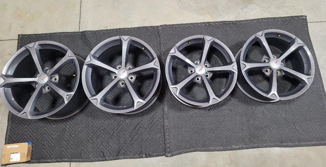 FS (For Sale) 2012 Corvette Grand Sport Wheels - Competition Gray ...