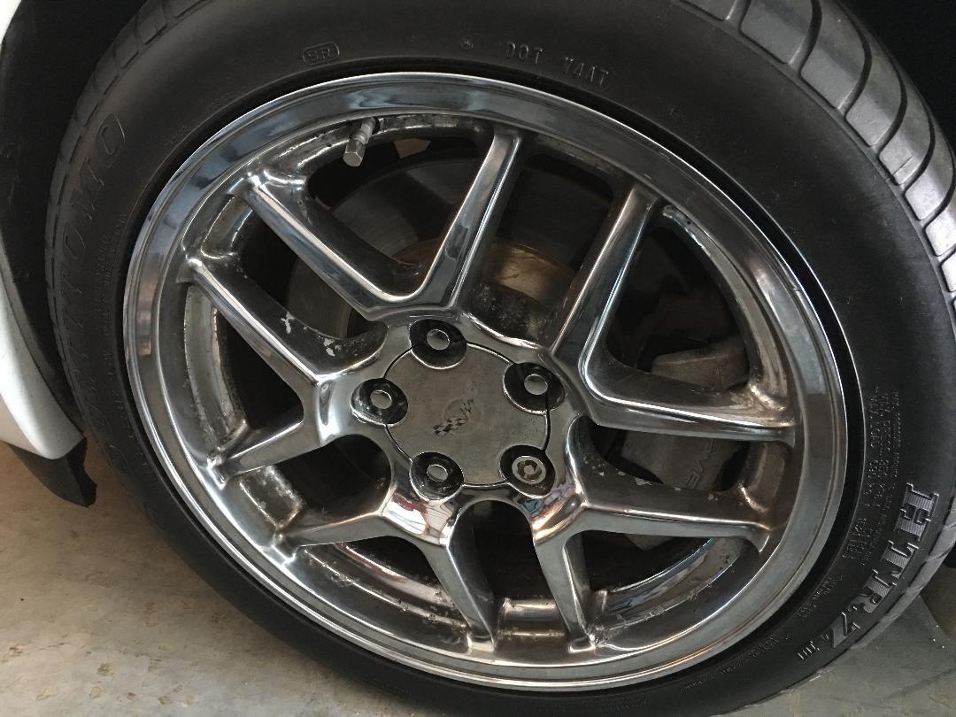 Chrome rims peeling - CorvetteForum - Chevrolet Corvette Forum Discussion