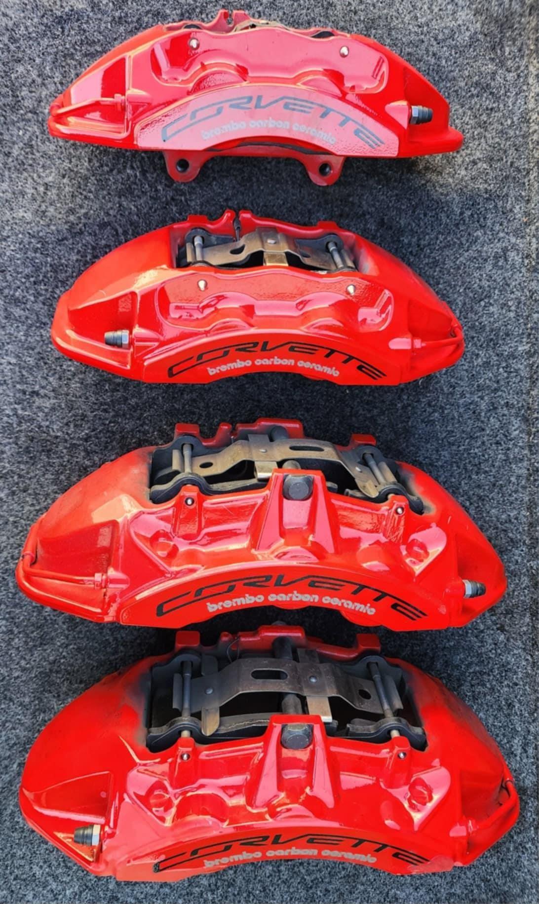 FS (For Sale) CORVETTE Carbon Ceramic Brake Calipers Z07 2014-2019 ...
