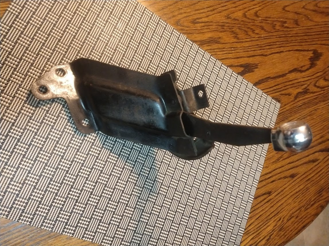 FS (For Sale) 1958-1962 Corvette Cowl Vent Ratcheting Regulator Arm ...