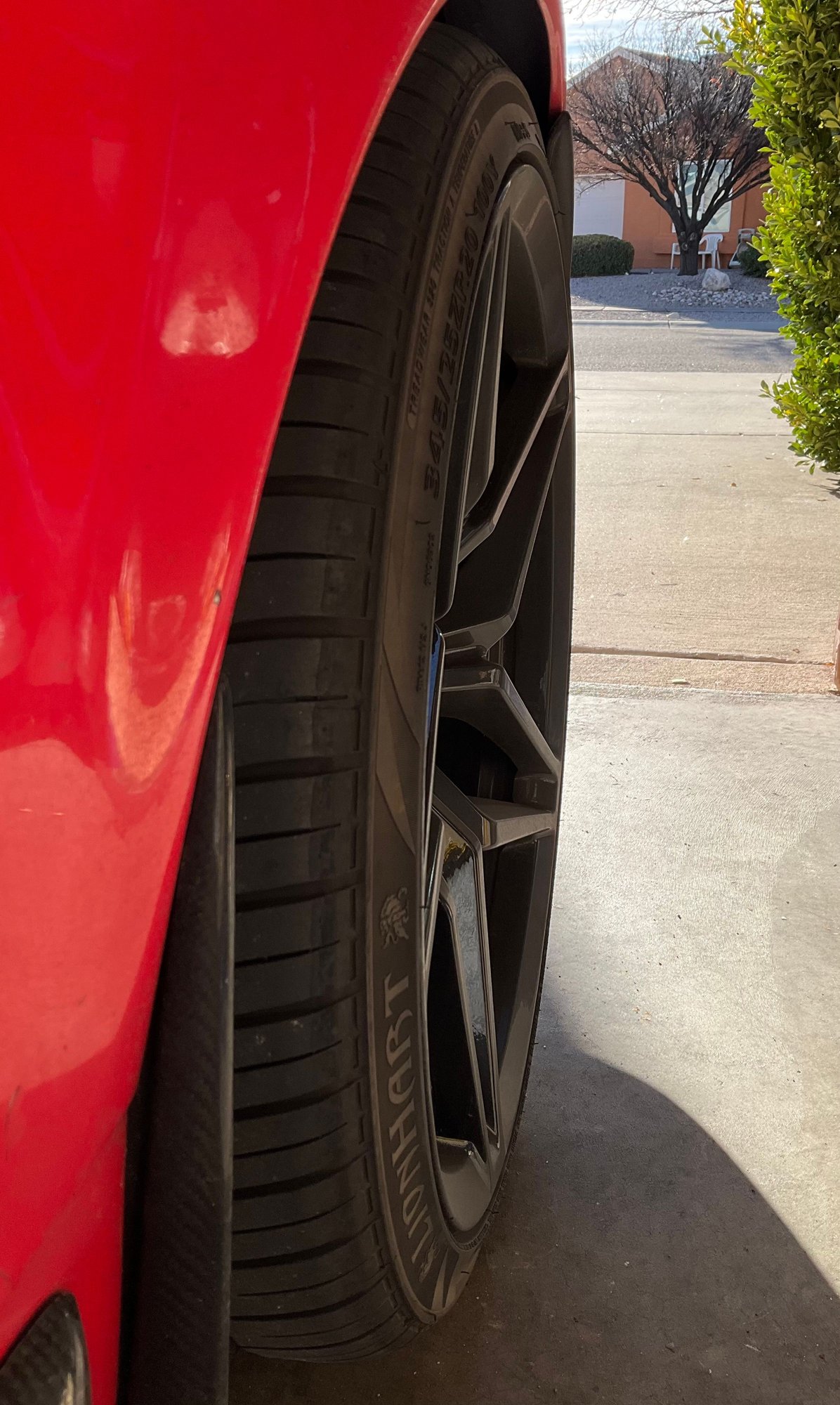 345 tire on 19x13 with wide rear fenders? - CorvetteForum - Chevrolet ...
