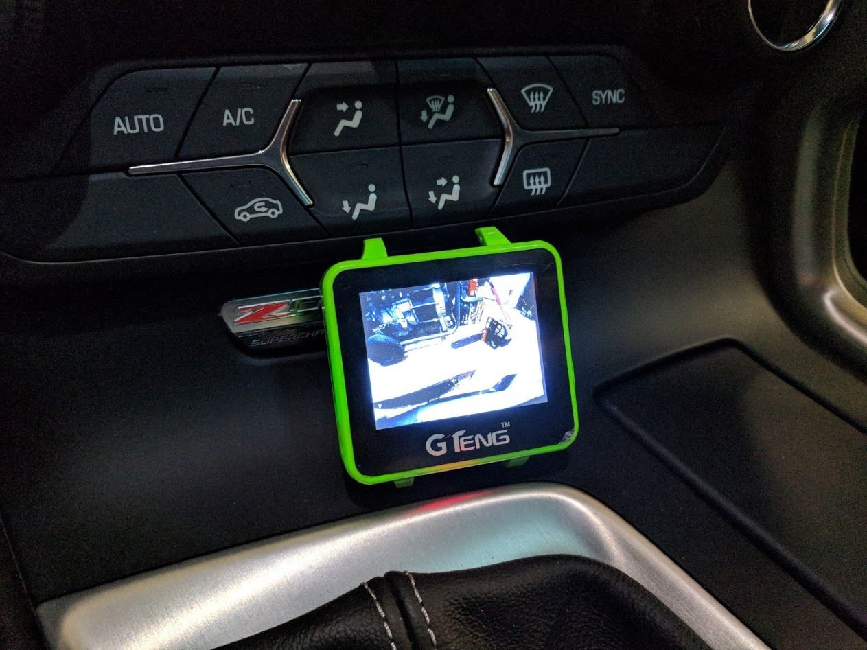 DIY Wireless Front Parking Assist Camera... some caveats ...