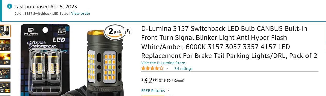 Different size switchback LEDs available? - CorvetteForum - Chevrolet ...