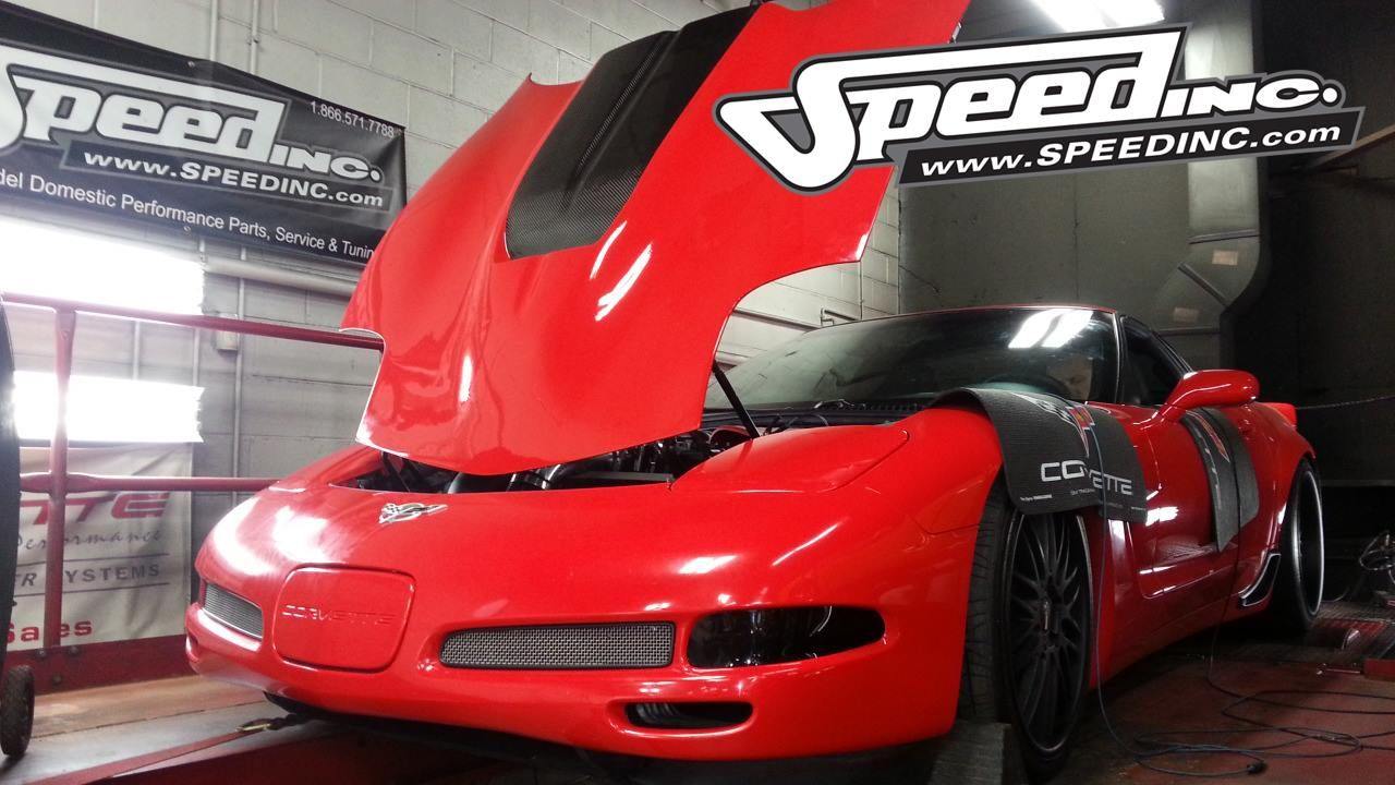 SPEED INC-David's A&A Supercharged C5 Z06 Results - CorvetteForum ...