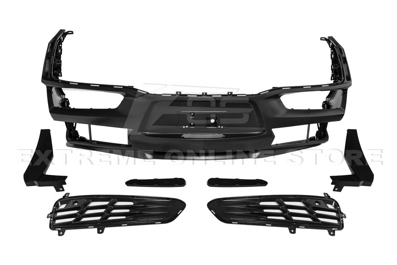 SCP Presents 2020-2024 Corvette C8 Z06 Conversion Rear Bumper Kit ...