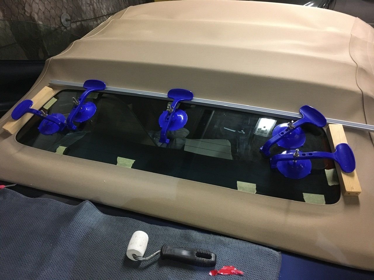 Reattach rear window on a convertible - CorvetteForum - Chevrolet ...
