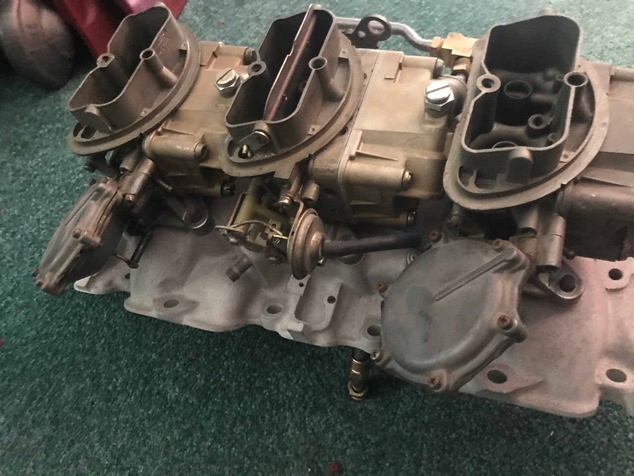 FS (For Sale) Tri Power Intake, carbs and air cleaner - CorvetteForum ...