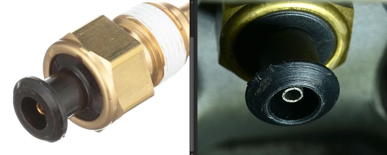 Looking for lower-temp engine block fan turn-on switch - CorvetteForum ...