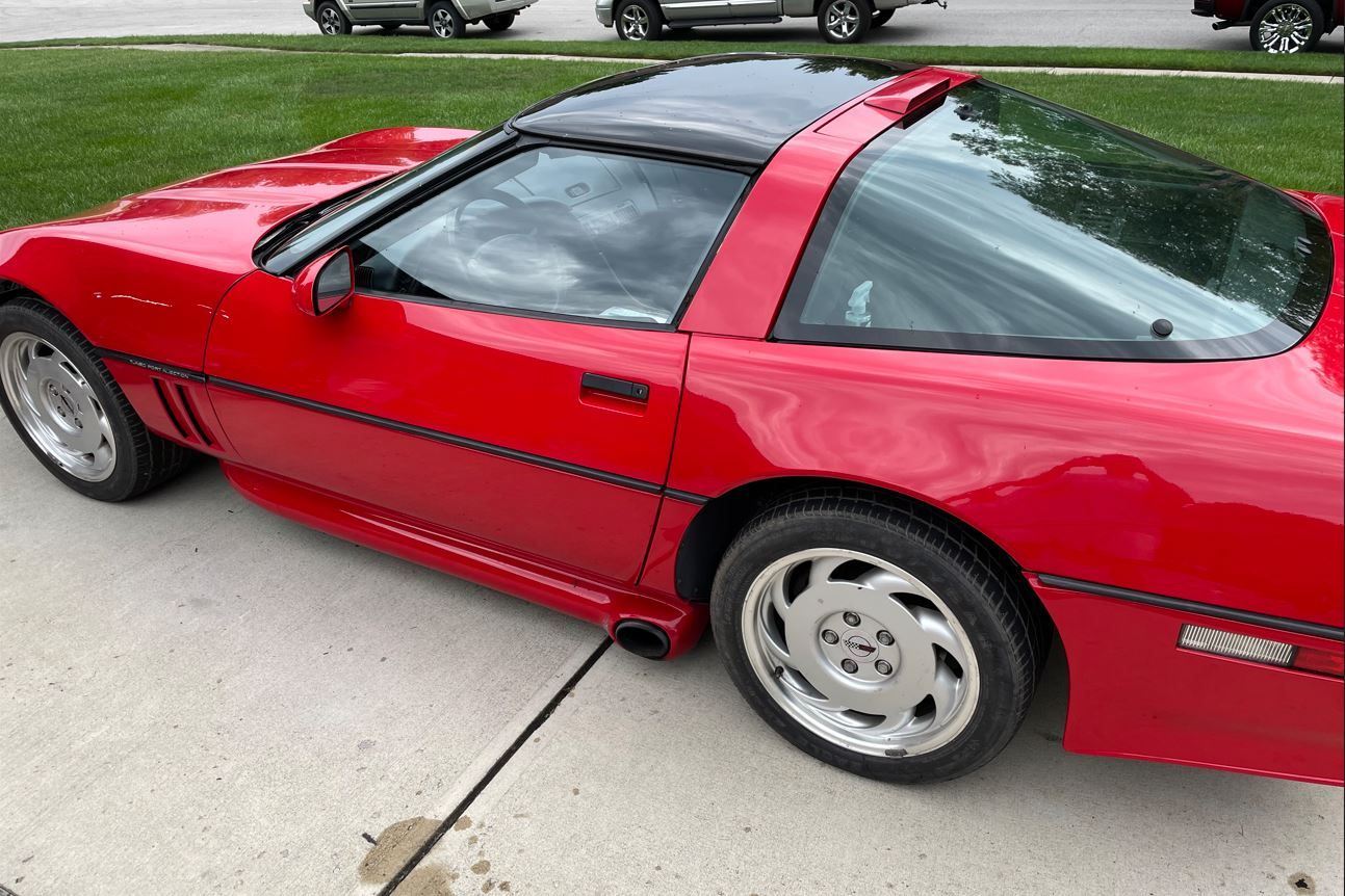 FS (For Sale) SOLD!! 1990 Corvette Coupe Red L98 Automatic 85,000 Miles ...
