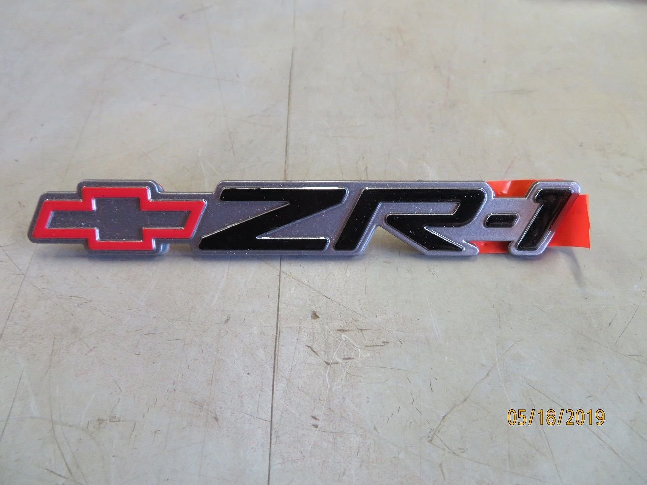 FS (For Sale) Rear "ZR-1" emblem GM # 10146448 - CorvetteForum ...