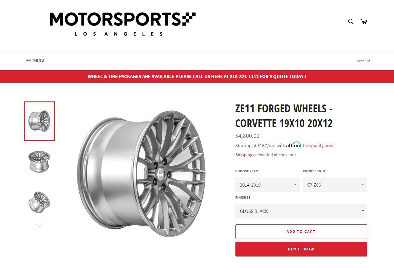 Aftermarket ZO6 Style Rims for Stingray - CorvetteForum - Chevrolet ...