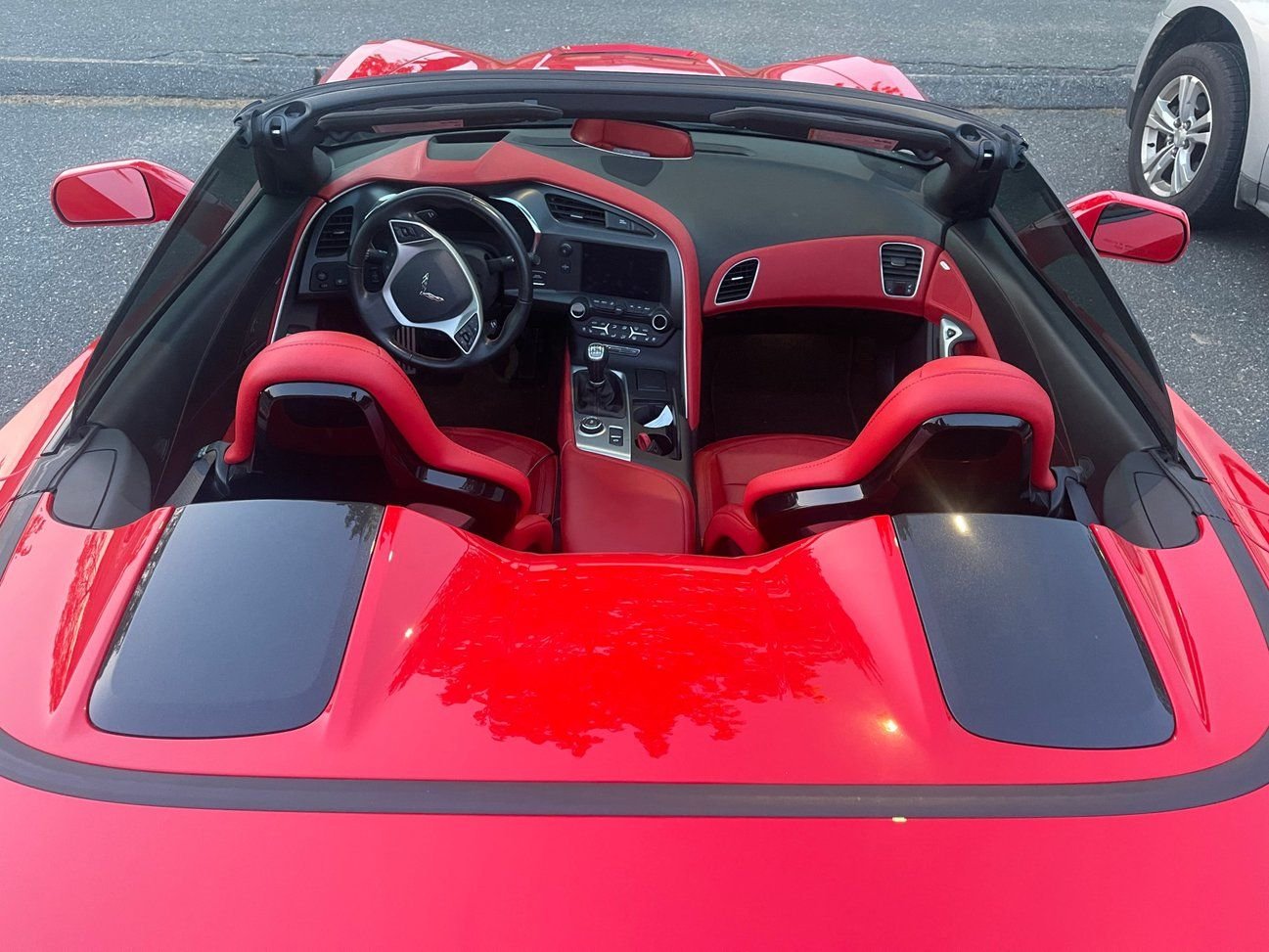 FS (For Sale) 2014 C7 Convertible 3LT Mag Ride M7 Torch Red Comp Seats ...