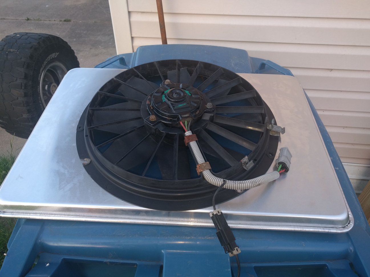 Electric fan conversion | GM Square Body - 1973 - 1987 GM Truck Forum