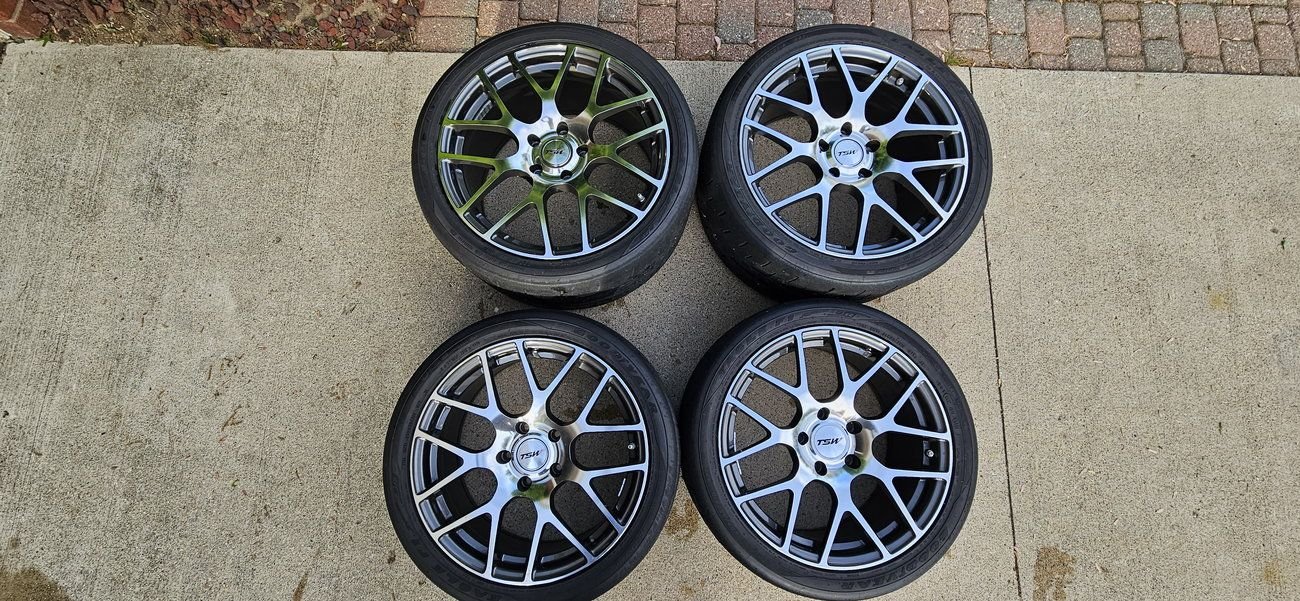 FS (For Sale) TSW Nurburgring Wheels with Goodyear Eagle F1 Supercar 3R Tires - CorvetteForum ...