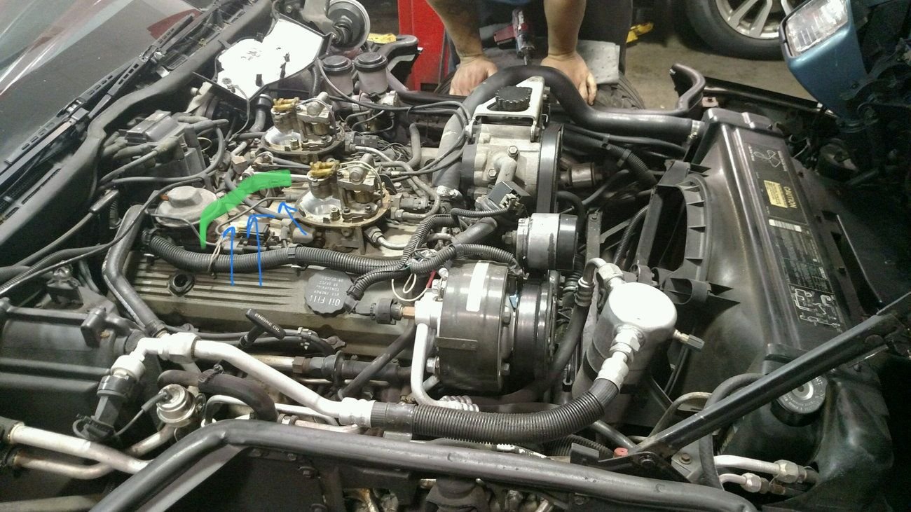 ‘84 Passenger Valve Cover removal - CorvetteForum - Chevrolet Corvette ...