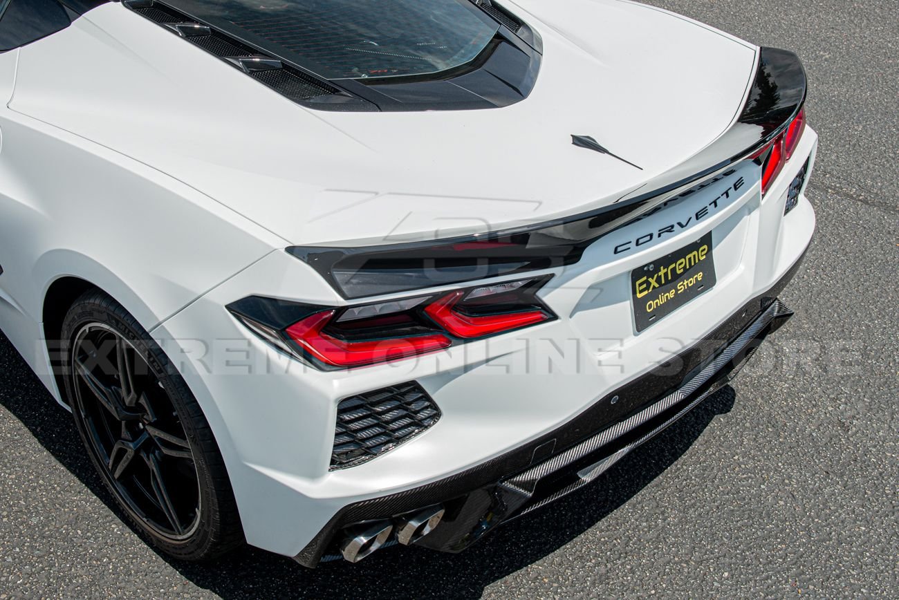 2020-Up Chevrolet Corvette C8 Rear Ducktail Wing Spoiler ...