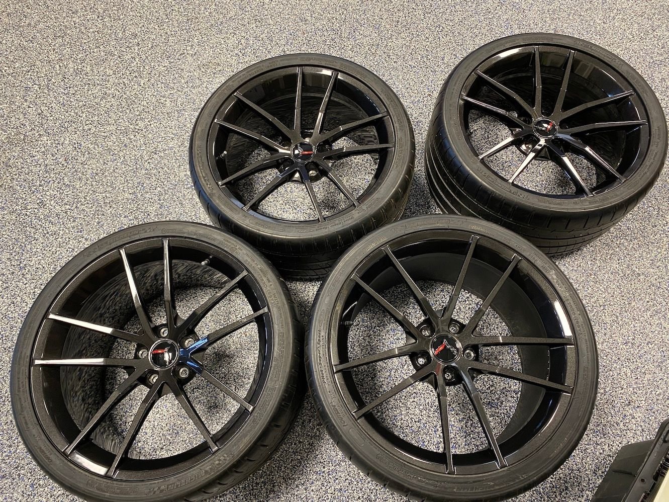 FS (For Sale) C7 Z06 Forgeline AR1 Wheels with New Tires ...