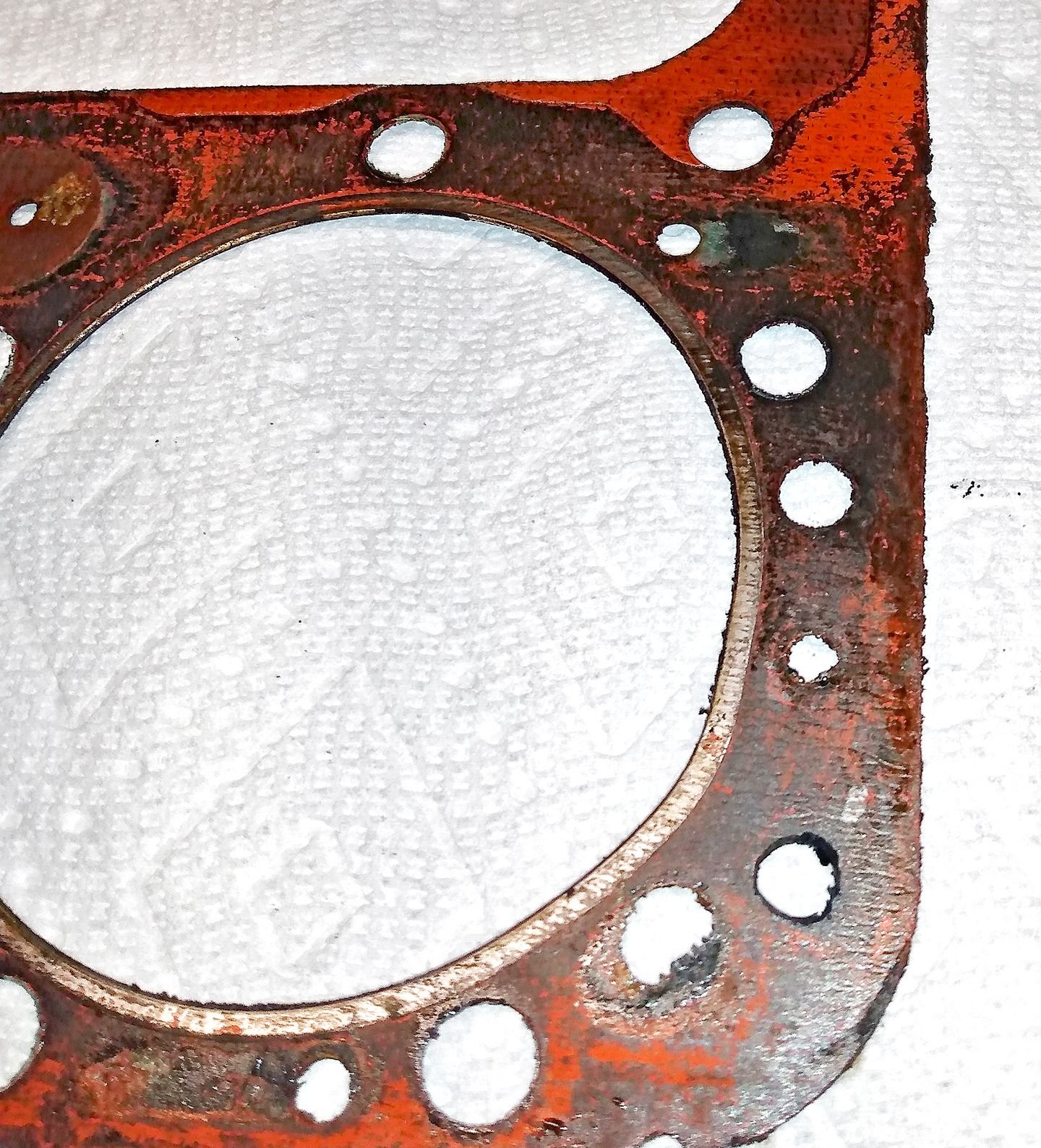 Pre-load, soaking vs not soaking lifters. Pic of my old head gaskets ...