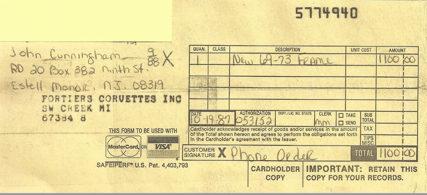 Fascinating Frame Find - CorvetteForum - Chevrolet Corvette Forum ...