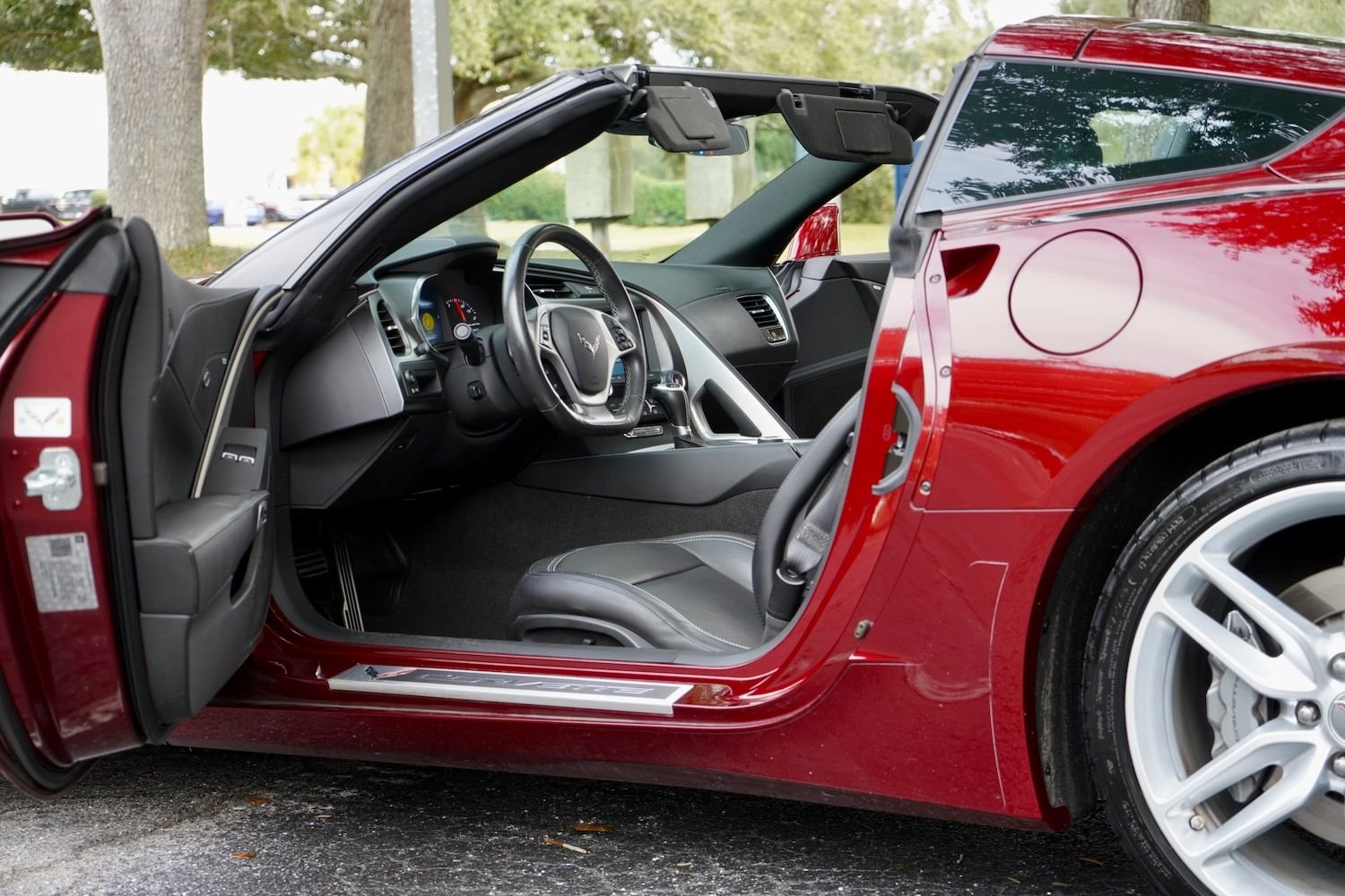 FS (For Sale) C7 Stingray Long Beach Red Metallic 1 own 36k mile clean ...