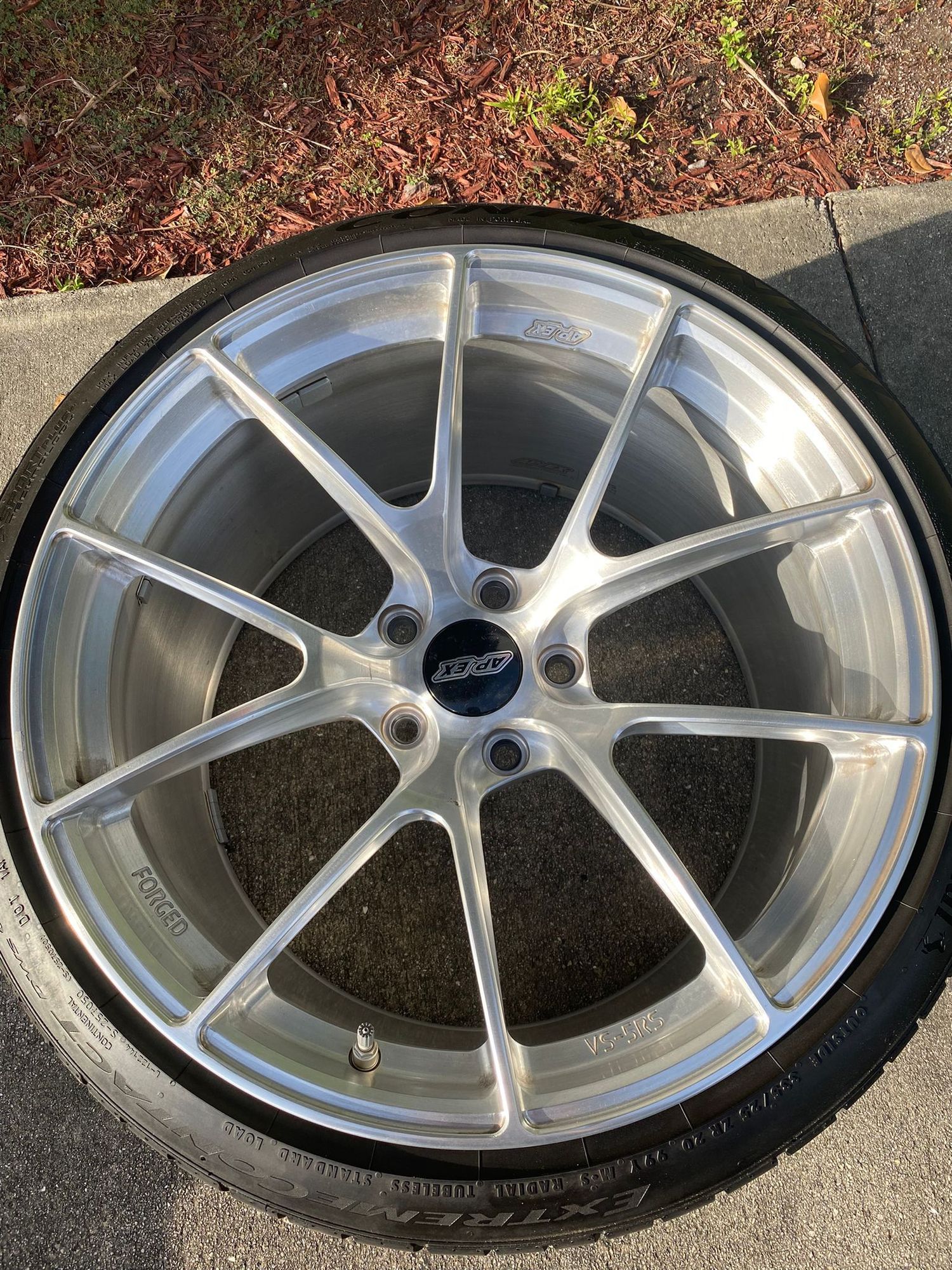 FS (For Sale) APEX VS-5RE (Brushed Clear) 19x10.5 ET36 / 20x12.5 ET55 w/DWS06 - CorvetteForum ...