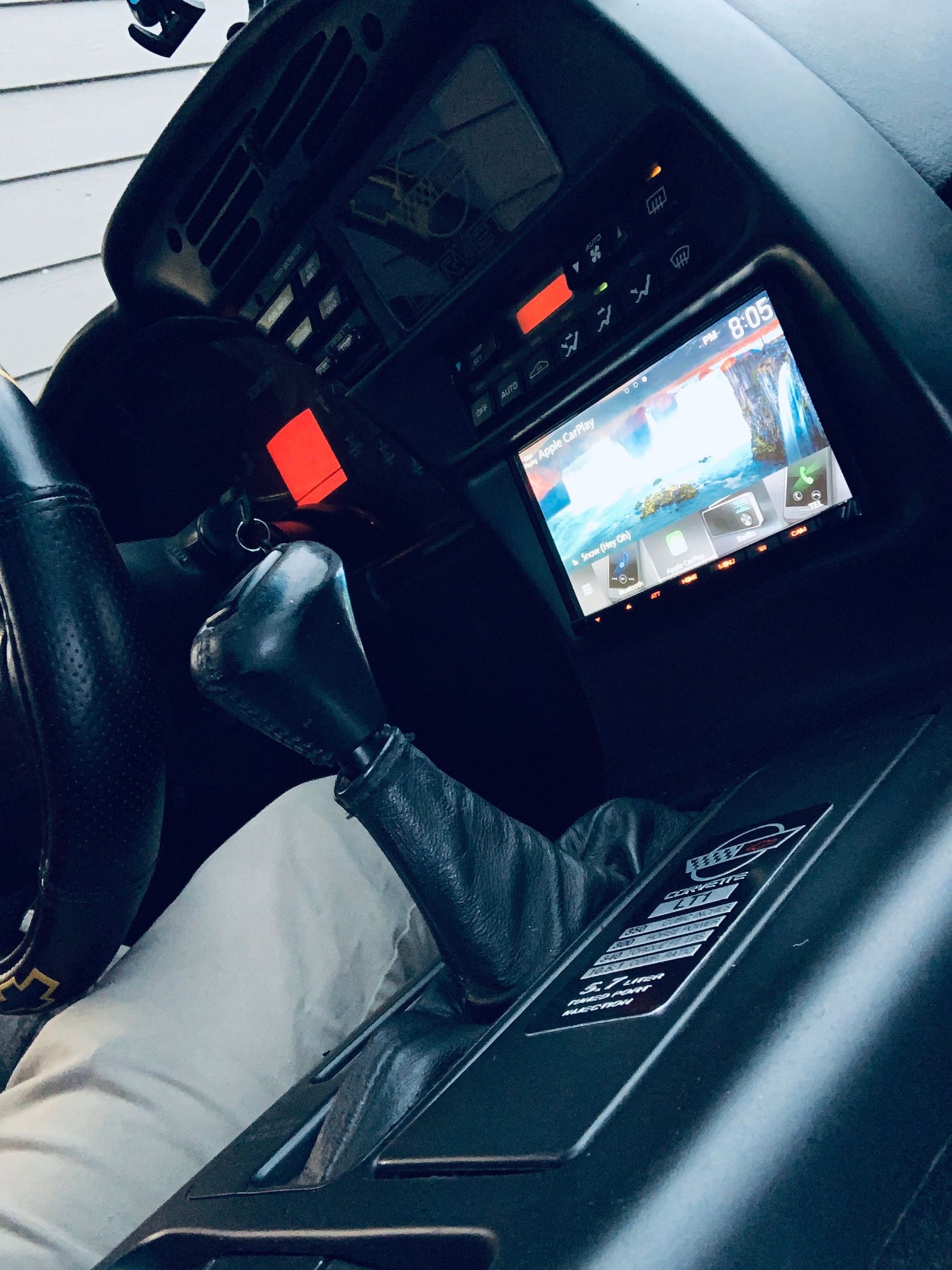 Finally. Upgraded my stereo. C4 with a touch screen - CorvetteForum ...