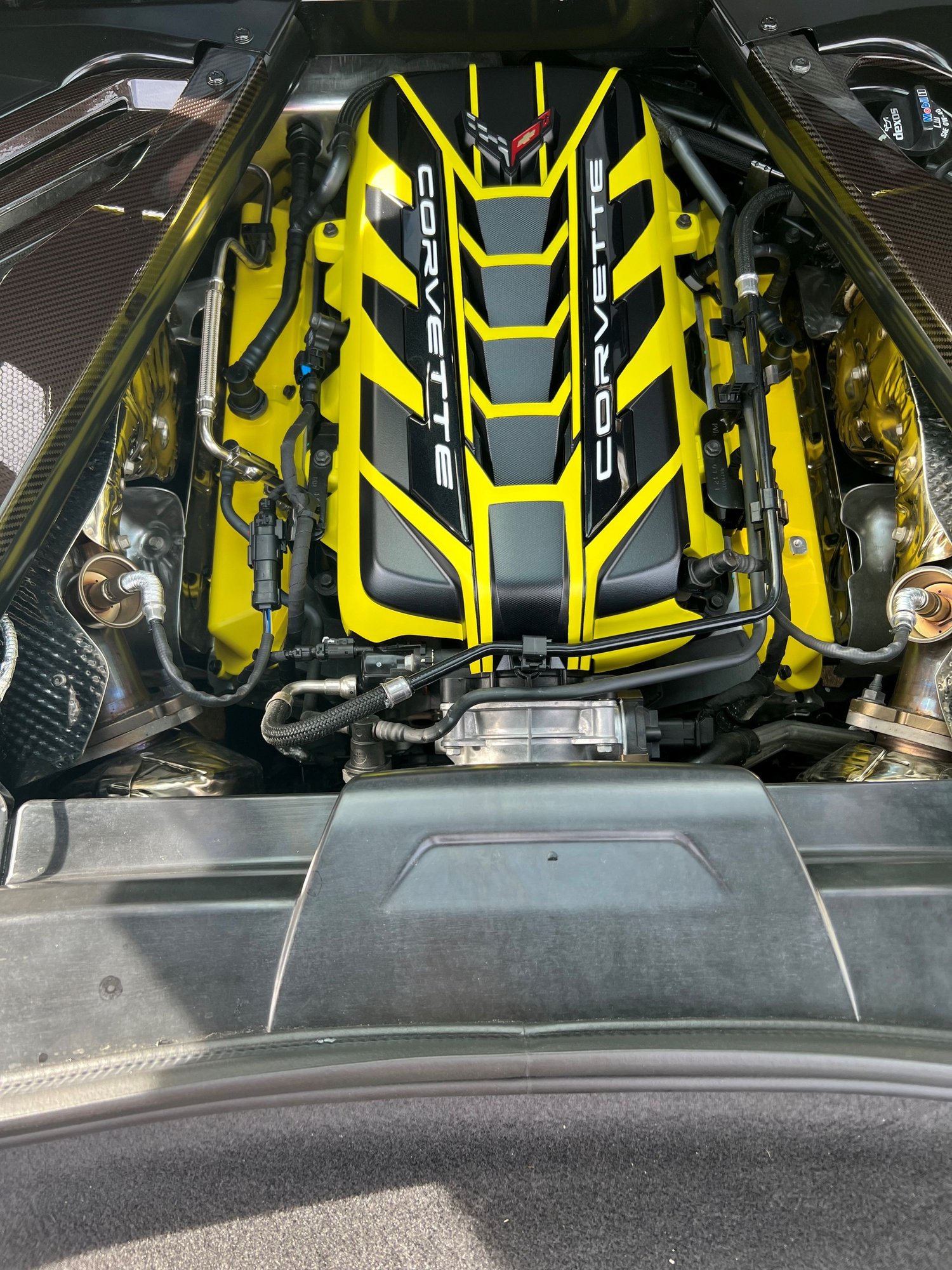 Accelerate Yellow Engine Cover & Valve Covers Installed ...