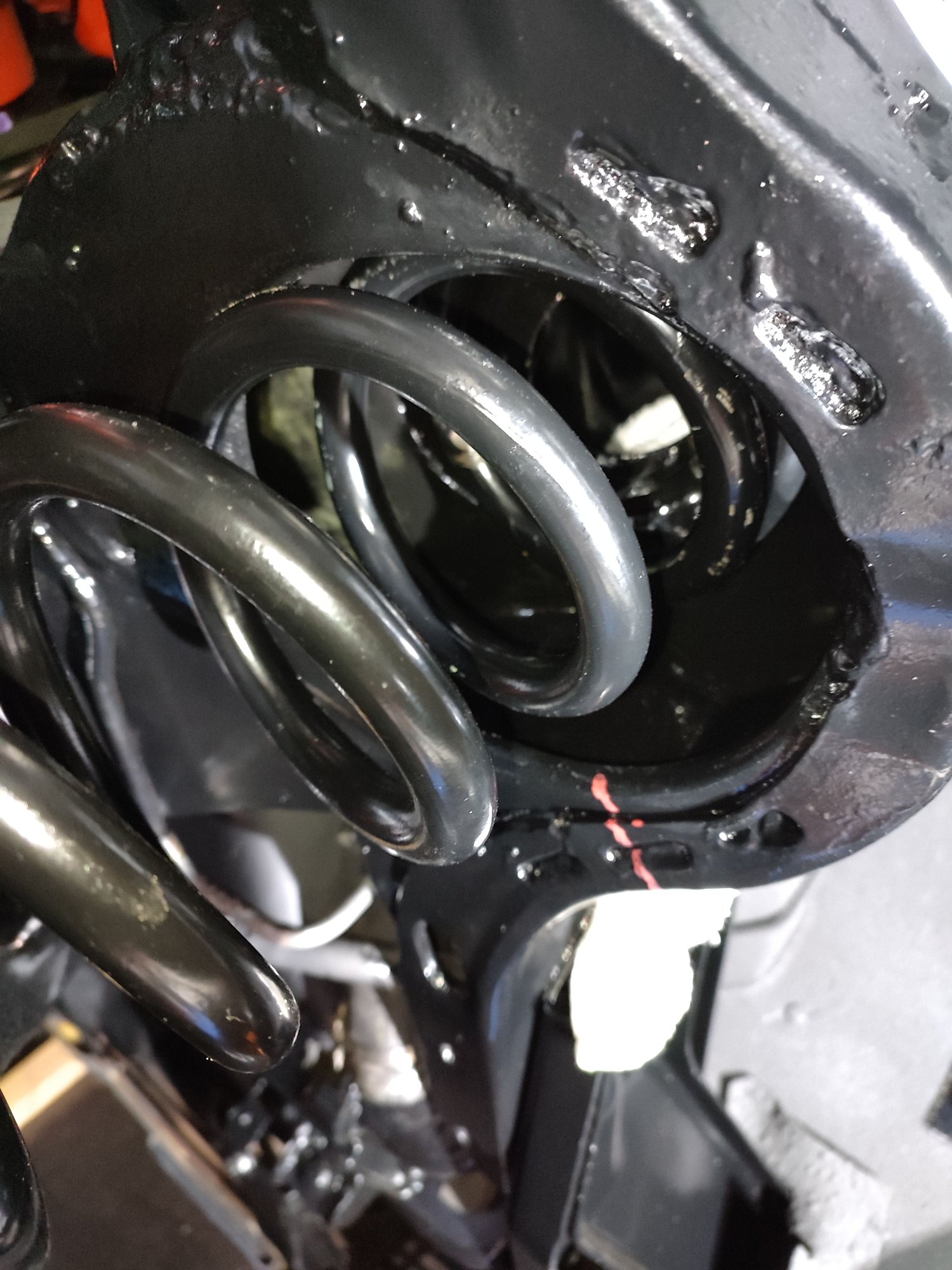 New front coil springs alignment - CorvetteForum - Chevrolet Corvette ...