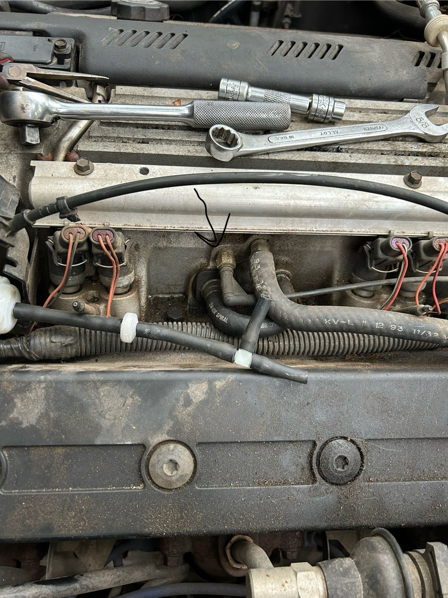 optispark vacuum tie in point? - CorvetteForum - Chevrolet Corvette ...