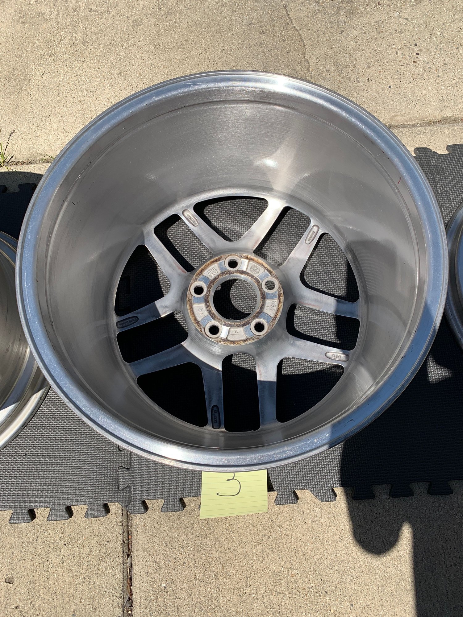 FS (For Sale) C5Z Wheels - Freshly Polished and Clear Coated Set of 4 ...