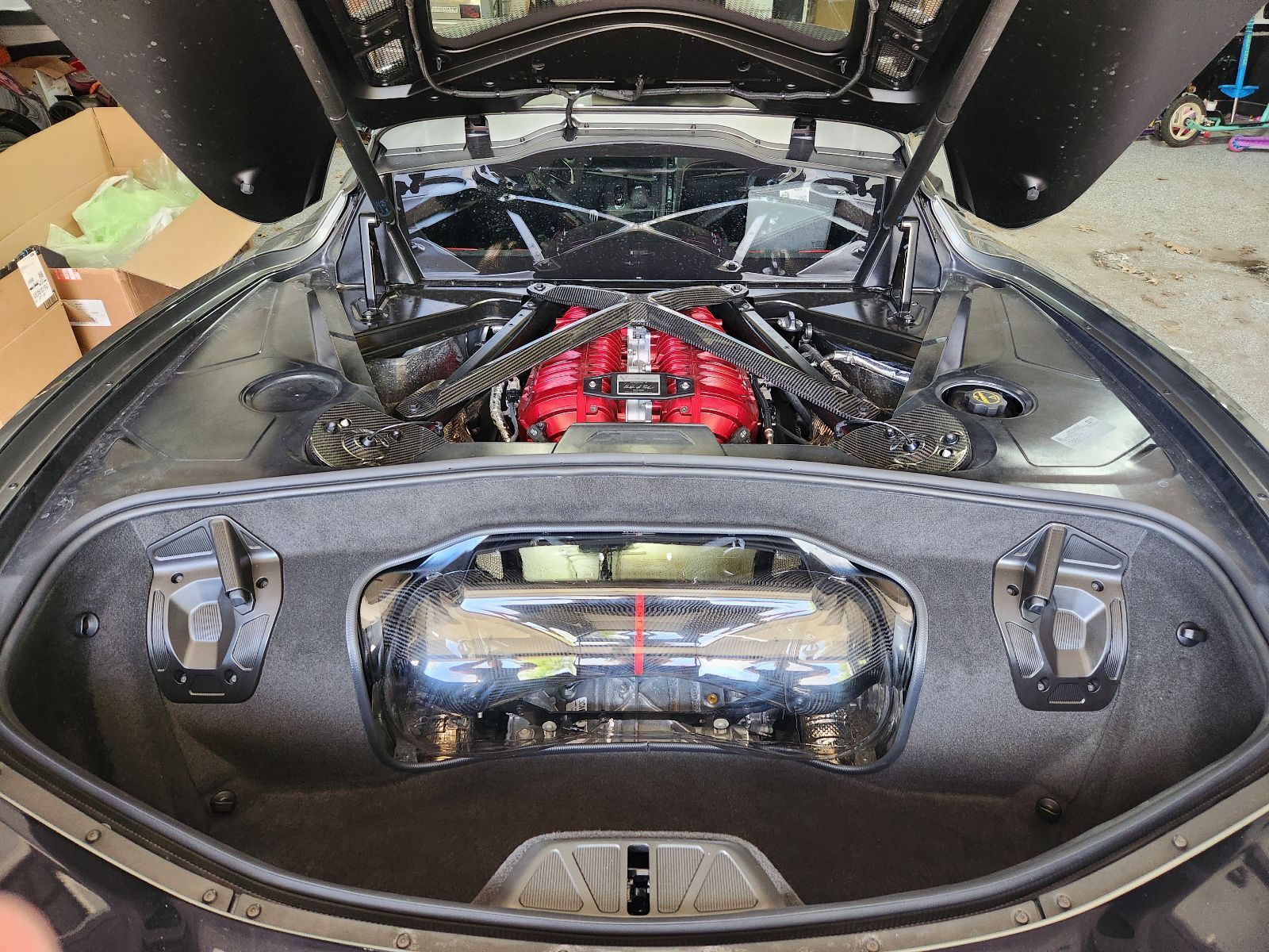 Eventuri Carbon Fiber Cold Air Intake for the C8 Corvette Z06 ...