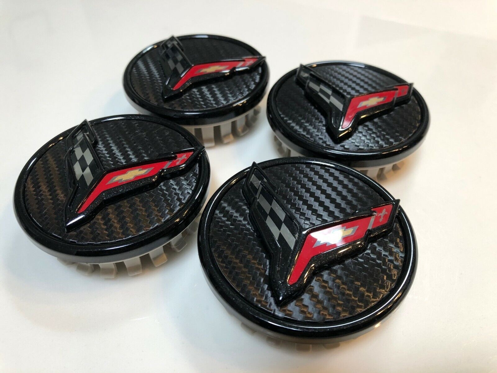 FS (For Sale) Almost New C8 Corvette Black center caps OEM GM ...