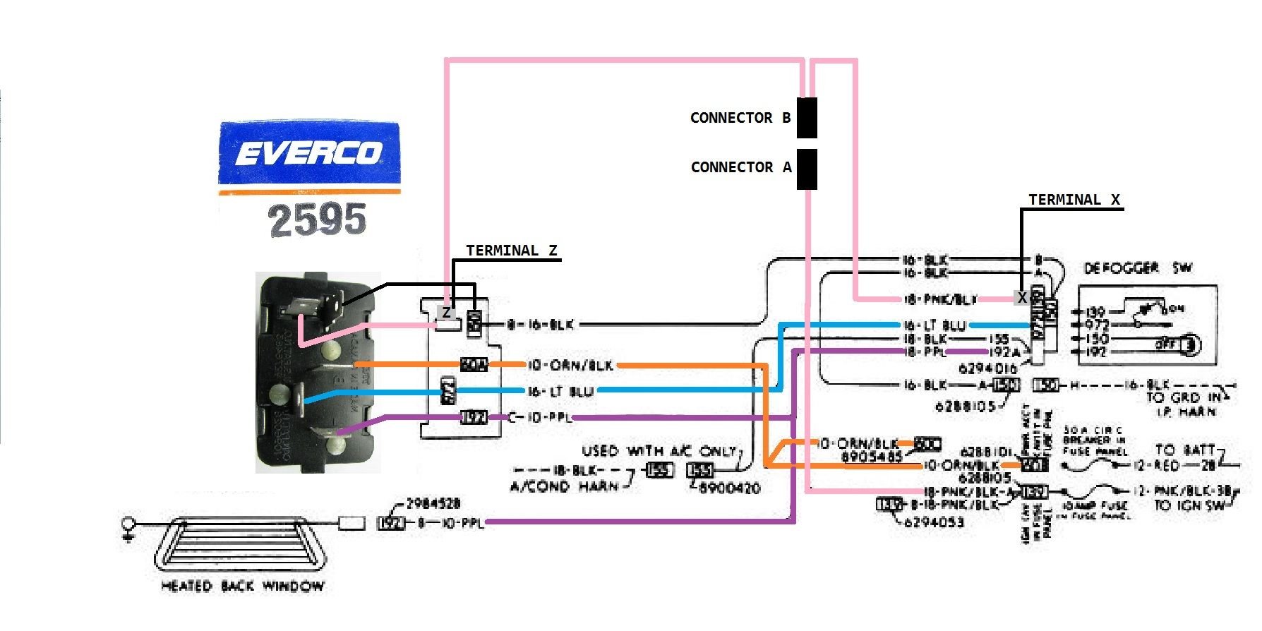 1978 rear defroster not working - CorvetteForum - Chevrolet Corvette ...
