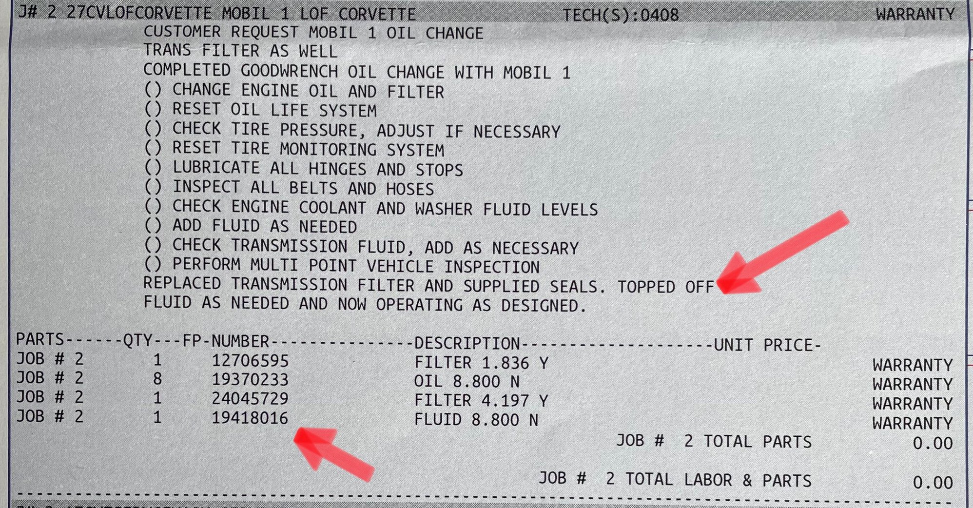 New DCT Fluid? - CorvetteForum - Chevrolet Corvette Forum Discussion