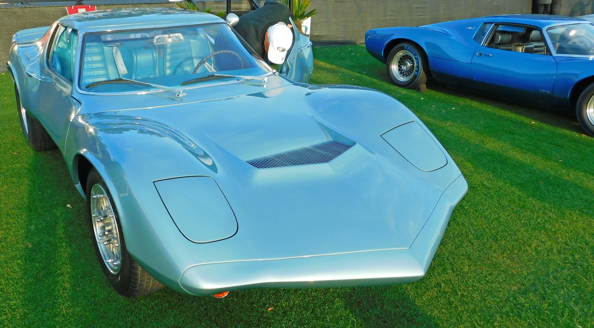 Experimental mid-engine Corvettes displayed together at Amelia Island ...