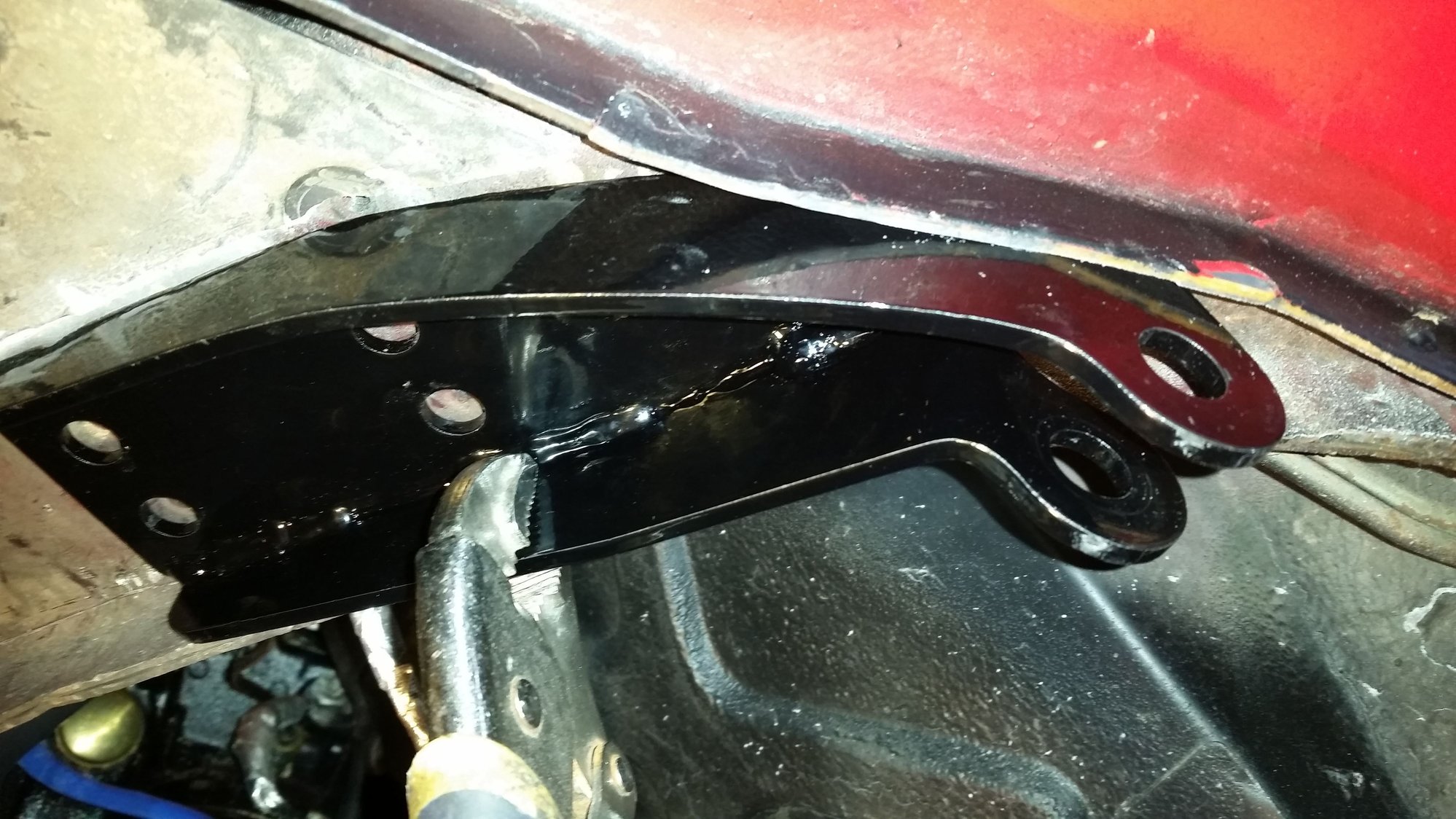 C4 Frame Stiffener Install on an 85 - CorvetteForum - Chevrolet ...