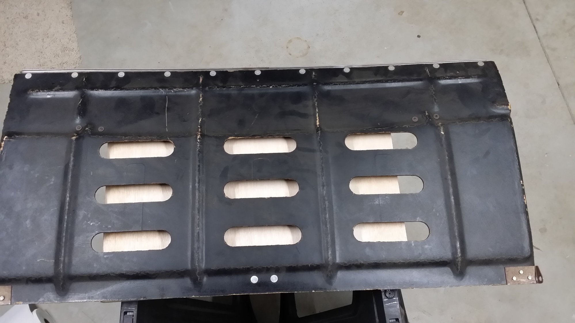 1970 Rear Window Storage Tray - refurbish and restoration ...