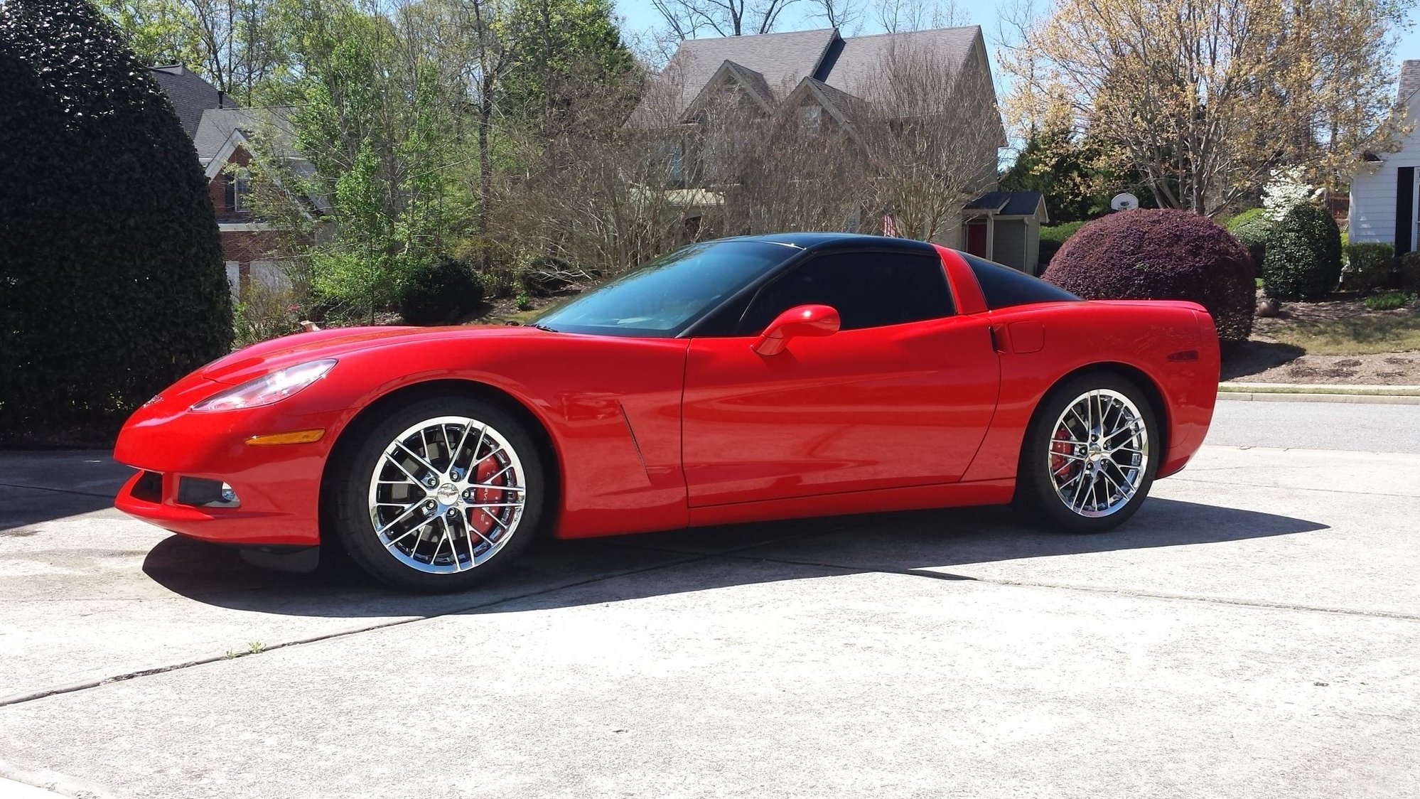 Why do 18/19" ZR1 reps look weird on base models? - CorvetteForum ...