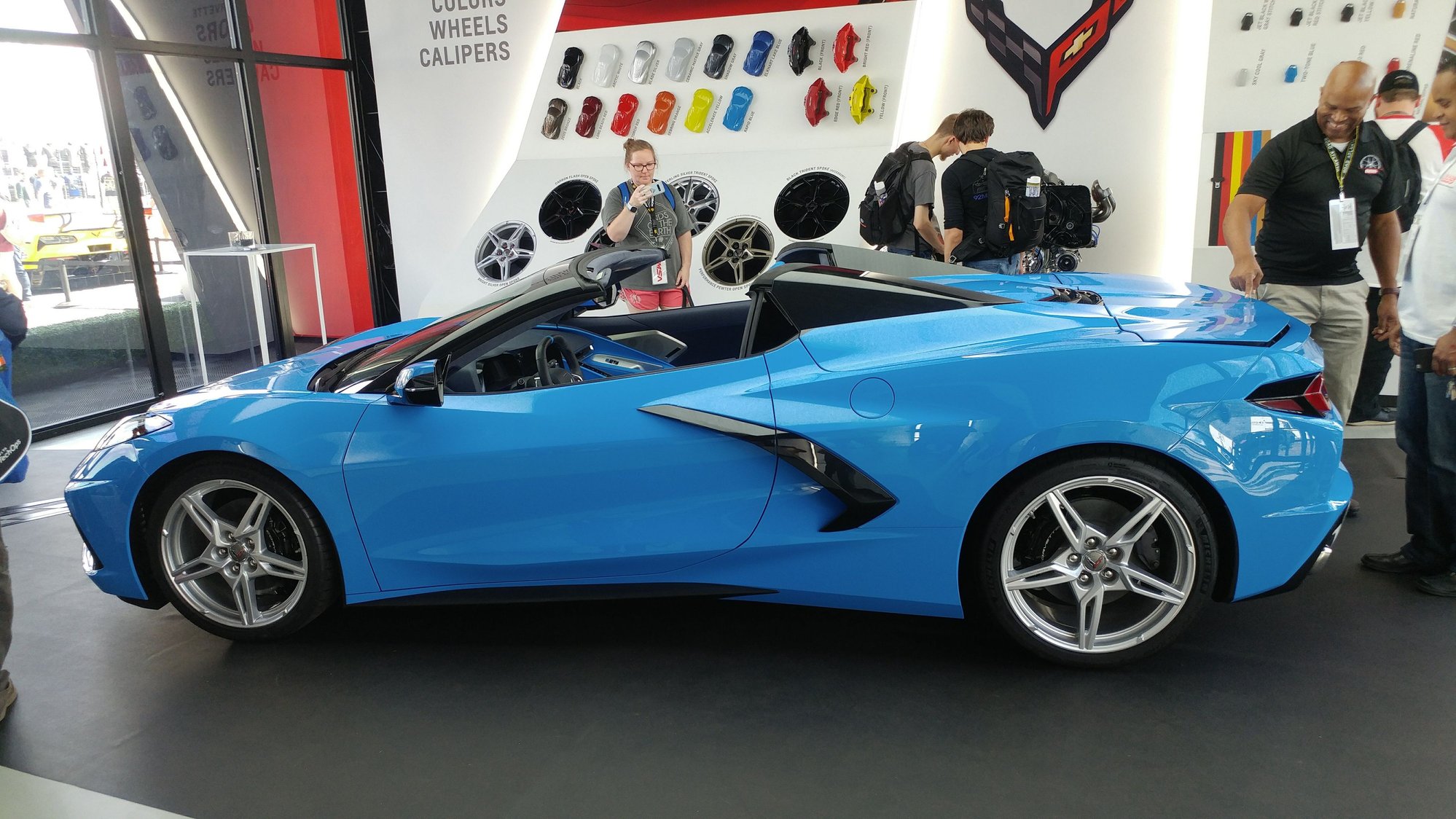 Rapid Blue convertible at Road Atlanta - CorvetteForum - Chevrolet ...