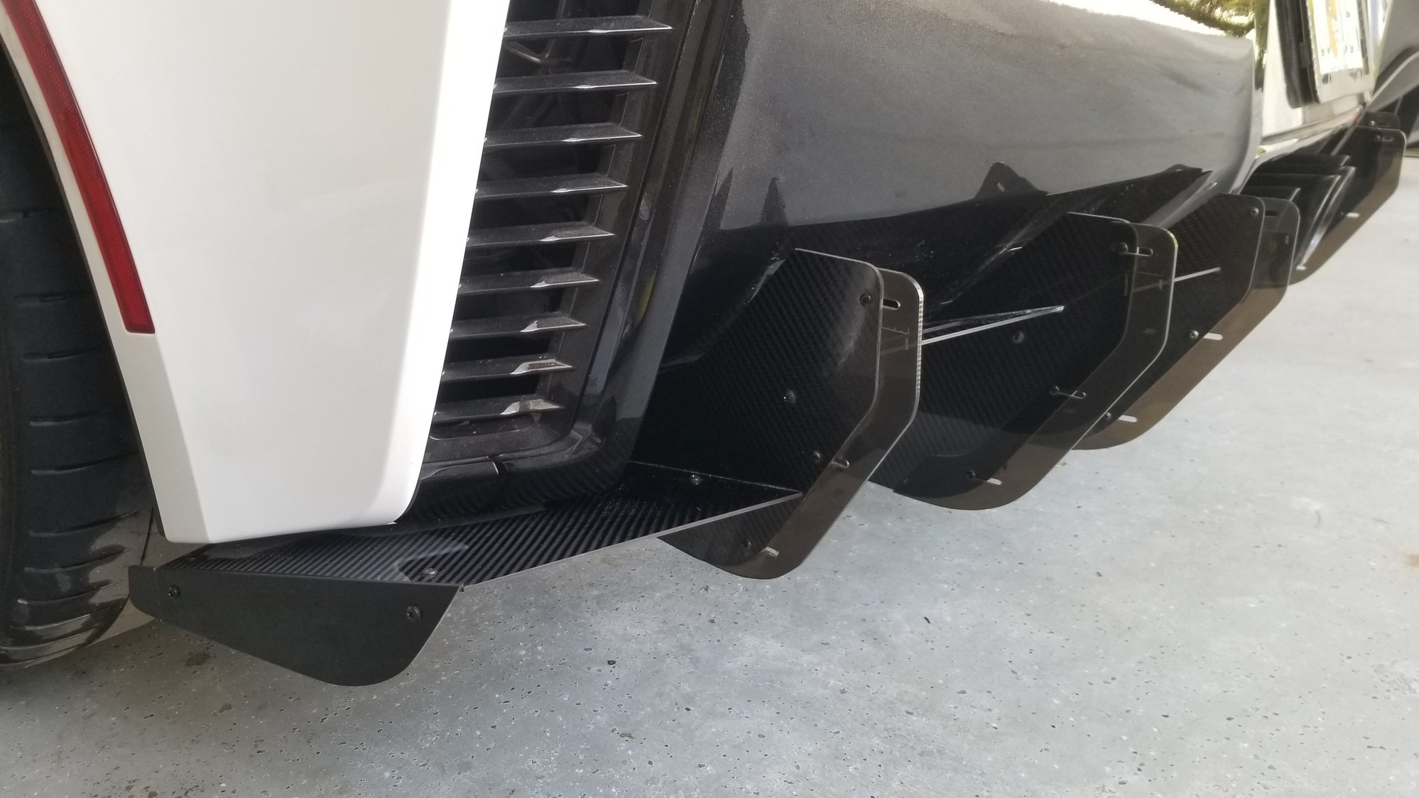 Rear diffuser installed - CorvetteForum - Chevrolet Corvette Forum ...