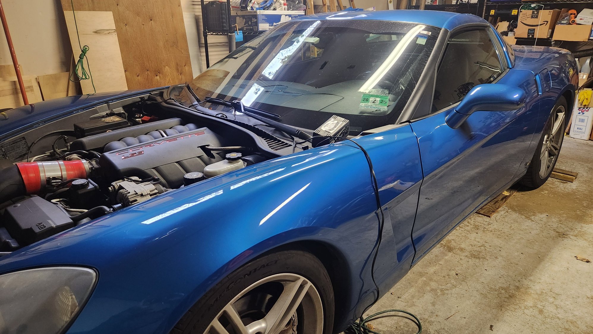 FS (For Sale) 2008 1LT C6 Base Coupe Jetstream Blue - CorvetteForum ...